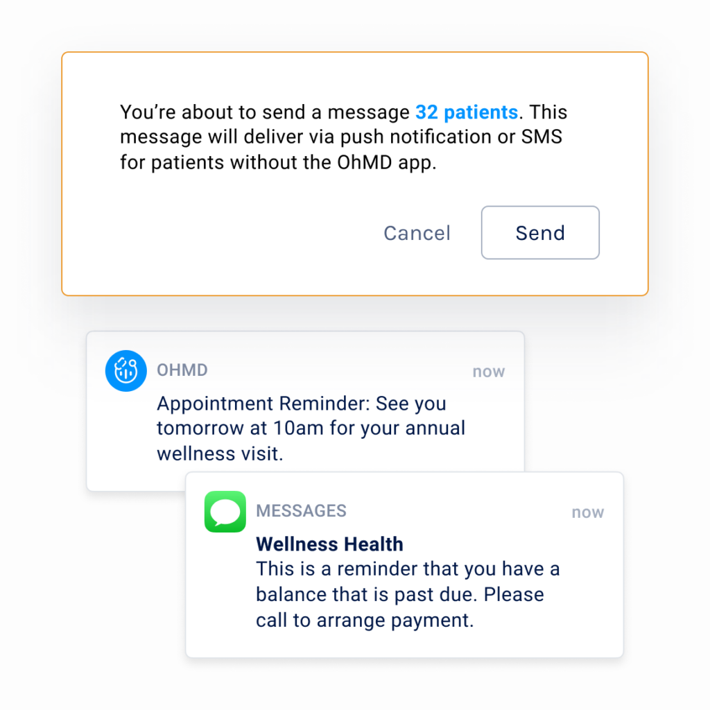 Patient Communication Software for Better Conversations | OhMD