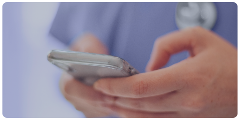 Texting patient information is allowed when staff chat